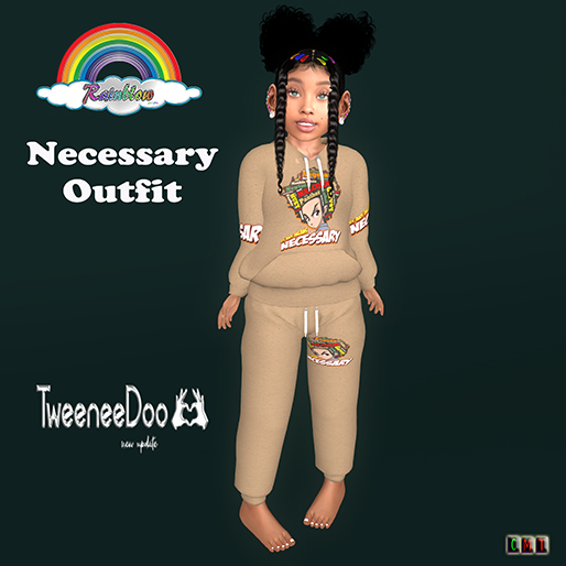 Second Life Marketplace - ((RBS)) Necessary Outfit - Tweeneedoo